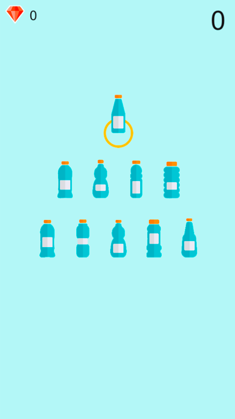 Falling Bottle Challenge (Bottle Flip Challenge) - HTML5 Game + Mobile Version! (Construct-2 ...